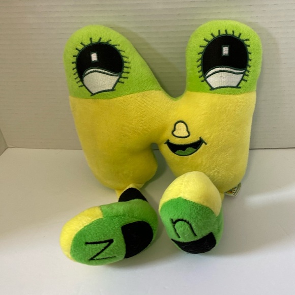 Sugar Loaf | Toys | Vintage Sugar Loaf Bipple Eurps Letter N Plush ...